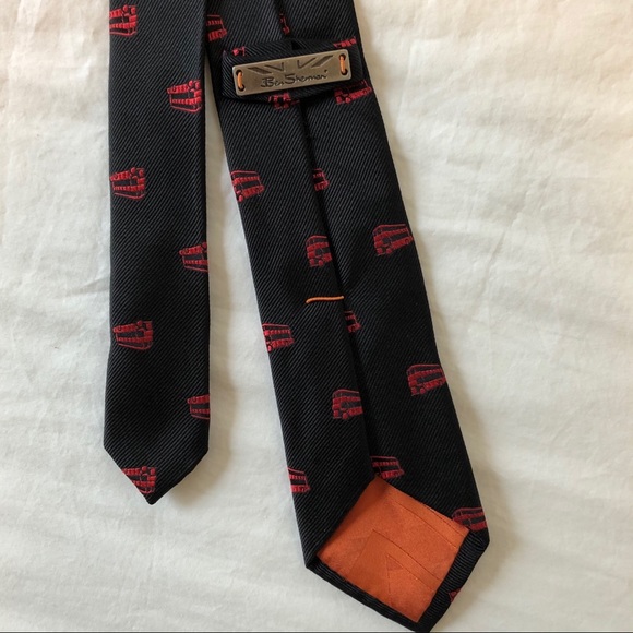 Ben Sherman | Accessories | Ben Sherman Double Decker Bus Slim Tie ...